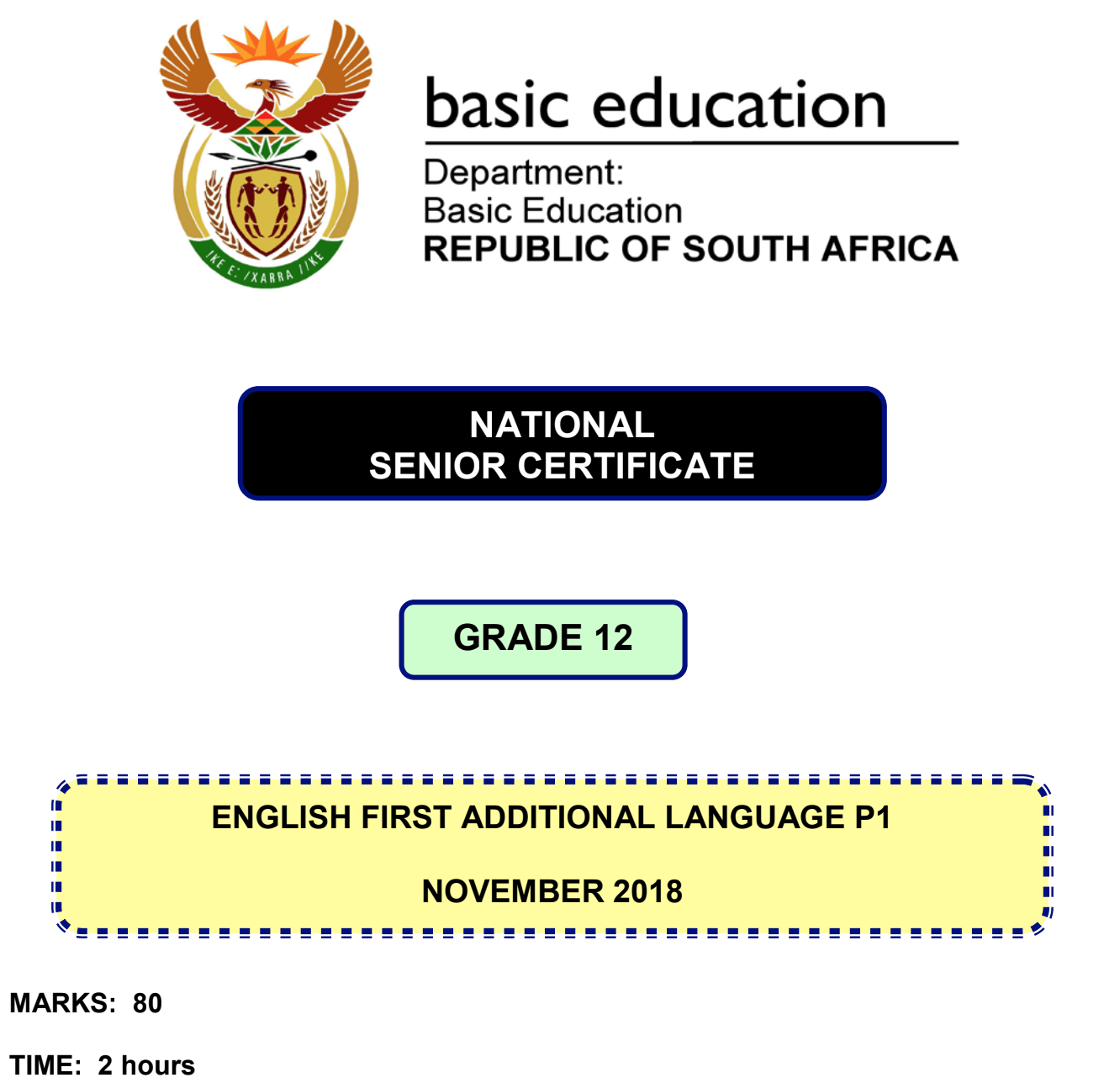 2018 National Senior Certificate Past Papers And Memo 2018-national-senior-certificate-past-papers-and-memo