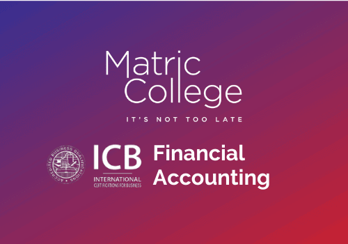 ICB Financial Accounting Courses - Matric College