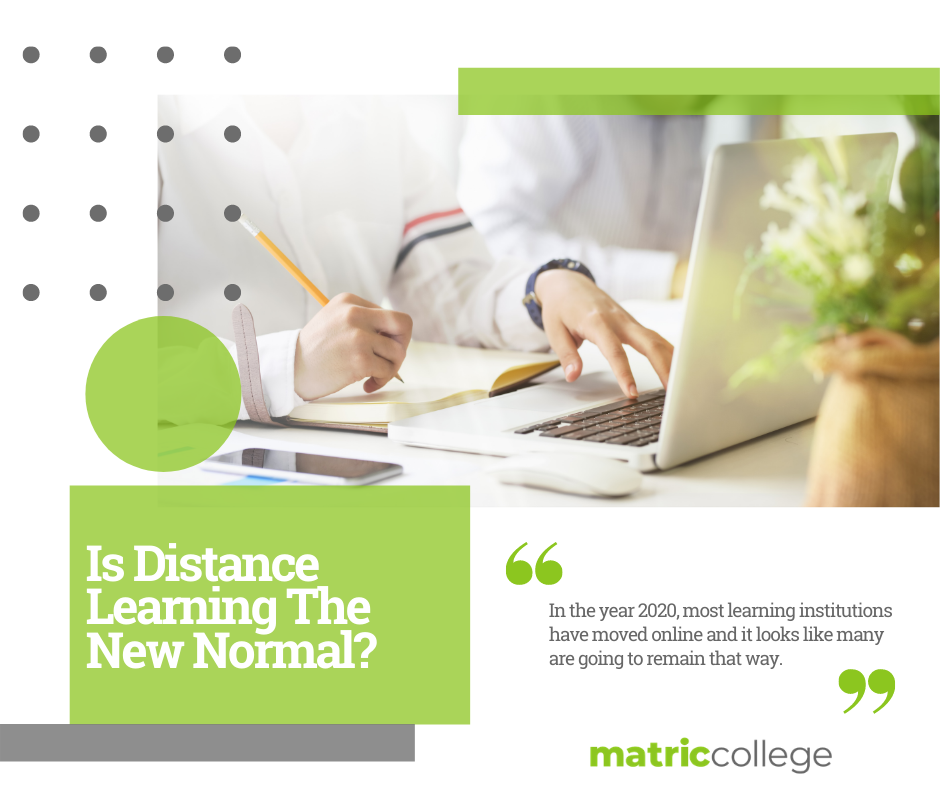 Is Distance Learning The New Normal?