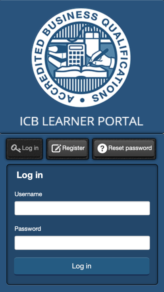 ICB Student Portal Login