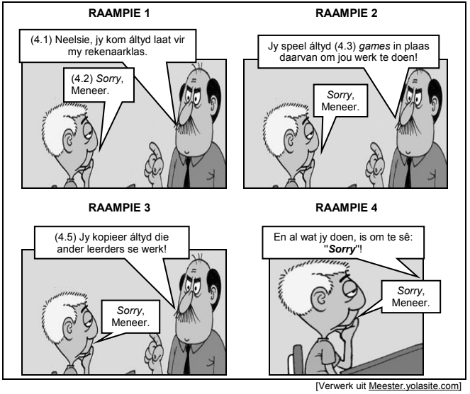 Afrikaans First Additional Language Past Paper 1