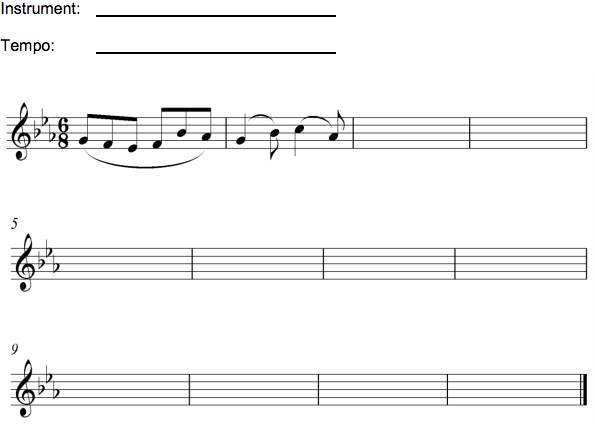 Grade 12 Music Past Paper