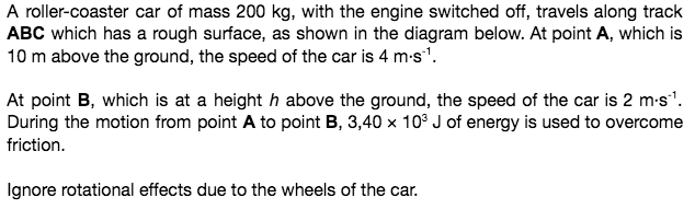 Grade 12 Physical Science Past Paper