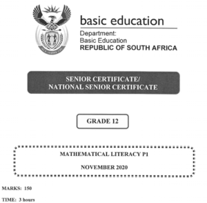 Matric: Mathematical Literacy