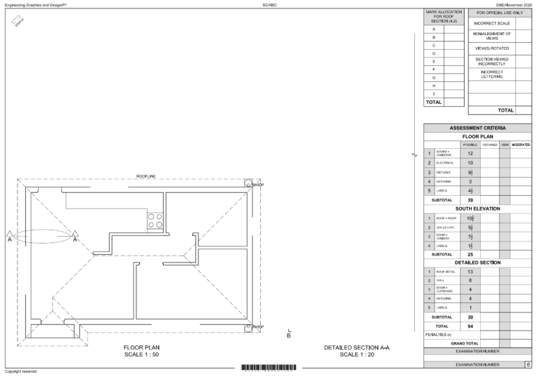 Grade 12 Engineering Graphics And Design Past Paper
