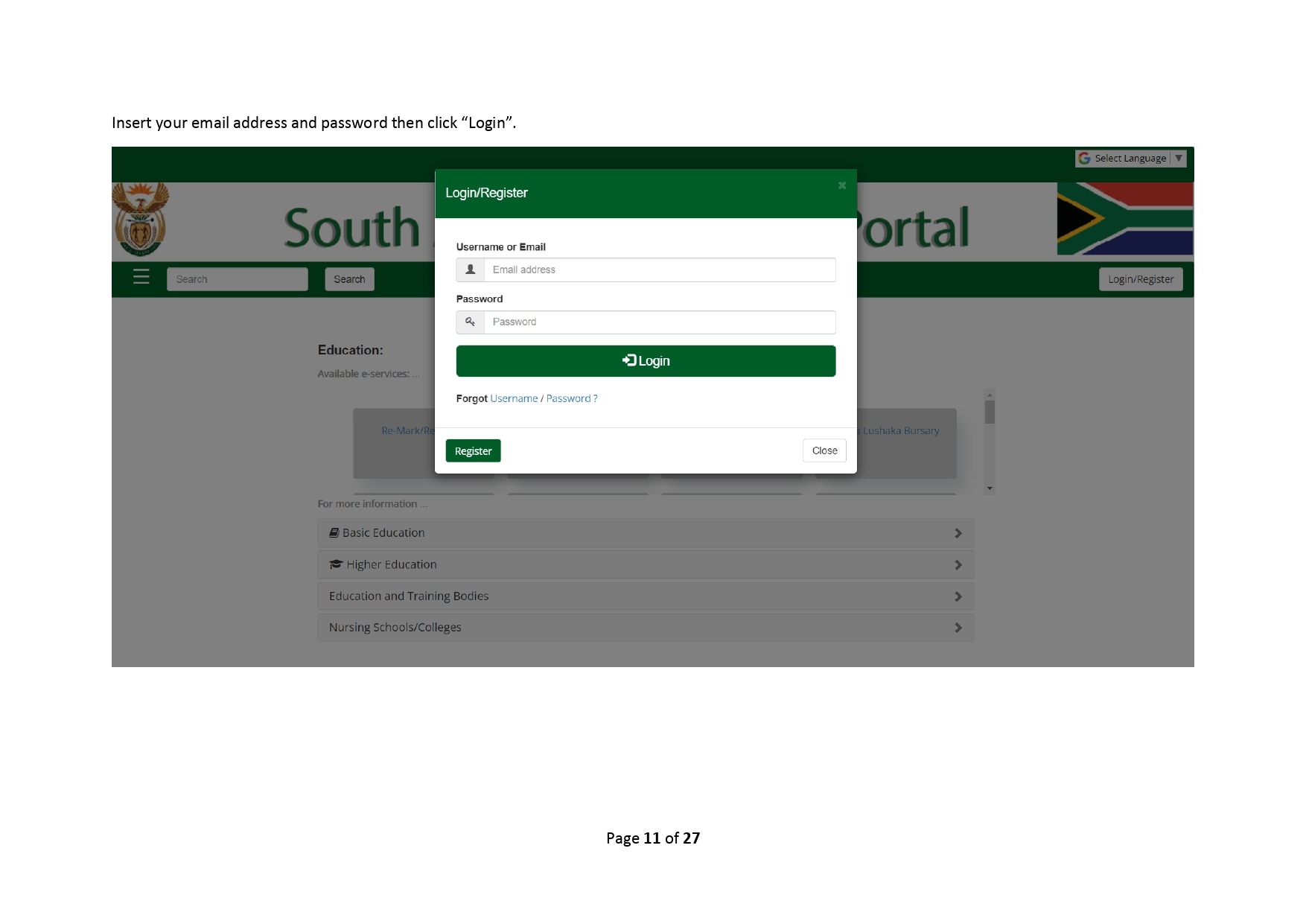 Adult Matric Exam Registrations