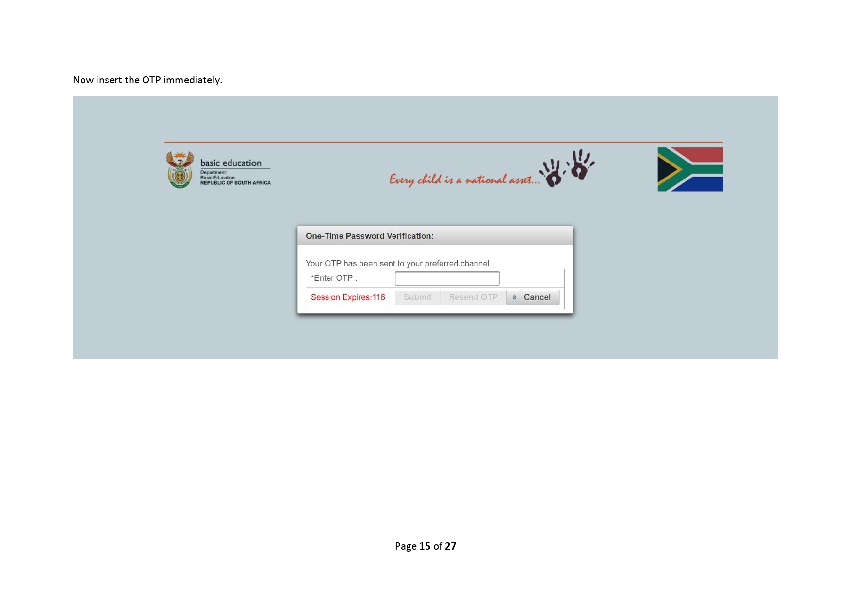 Adult Matric Exam Registrations