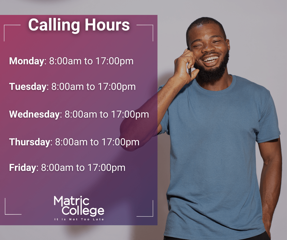 Contact Us - Matric College